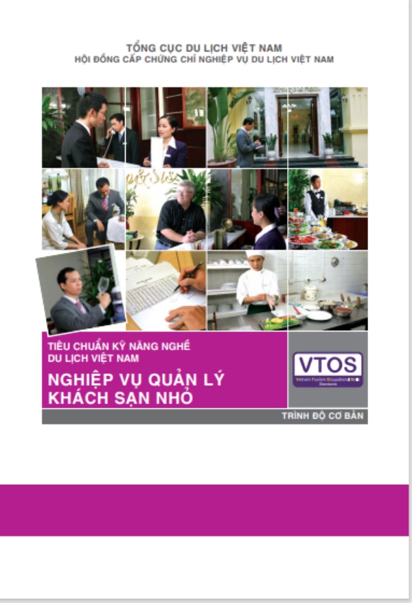 Nghiệp vụ quản lý Khách sạn nhỏ - Tiêu chuẩn VTOS